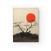 Minimalist Japanese Art Hardcover Journal Notebook Artwork Design ...