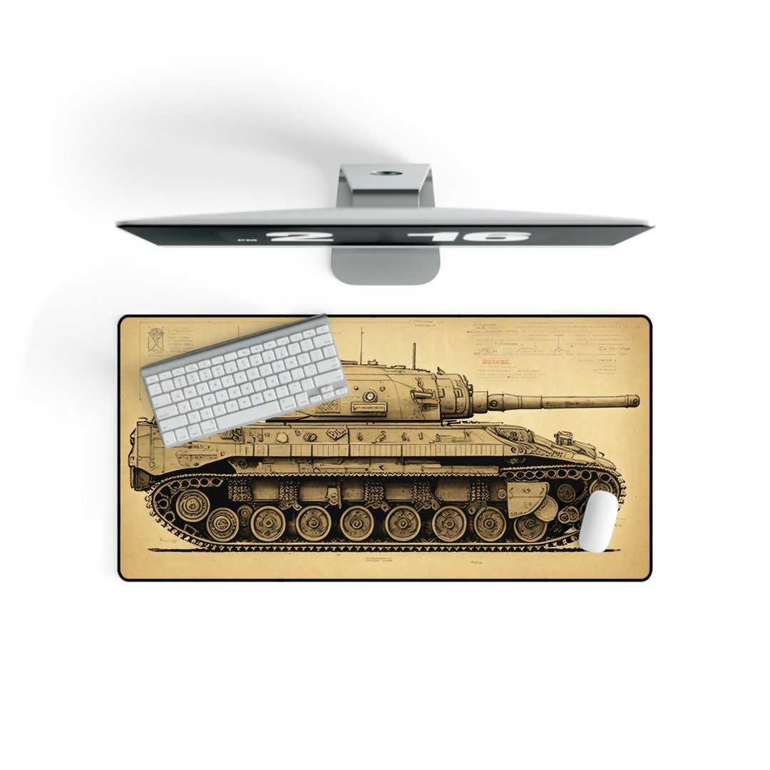 Battle Tank Concept Art Computer Mouse Pad Mat Art Performance Artwork ...