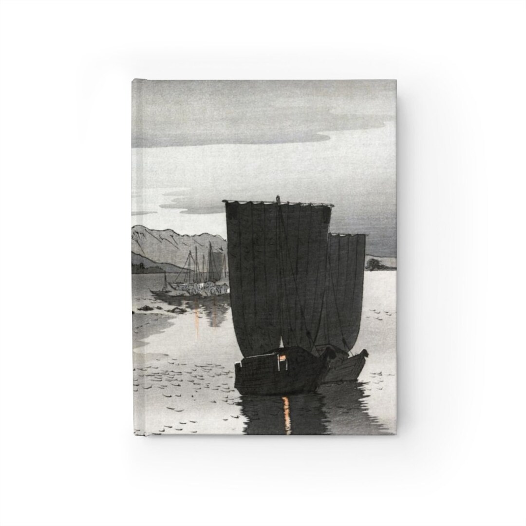 Yugure No Hansen (early 1900s) by Ohara Koson Hardcover Journal ...