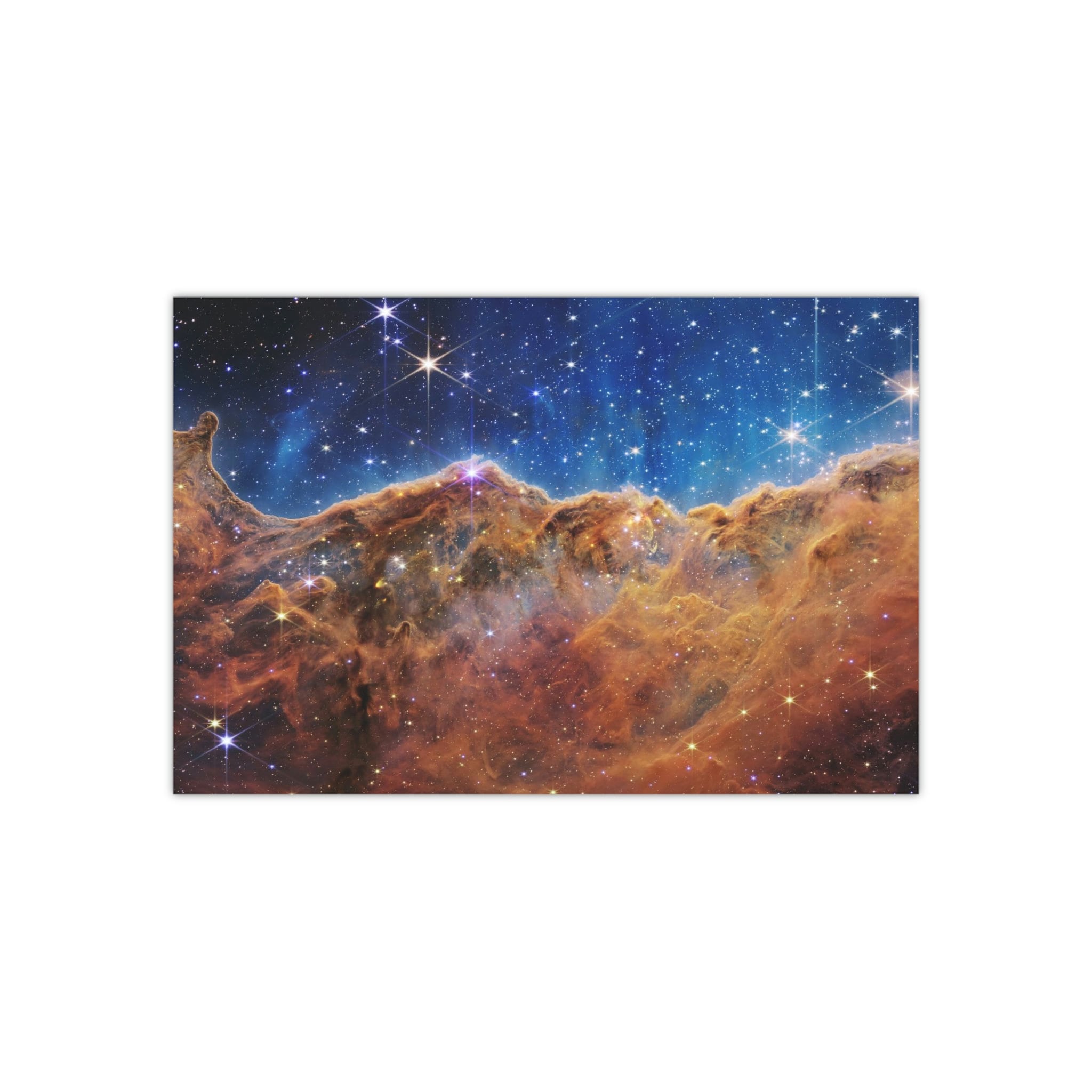 Cosmic Cliffs in the Carina Nebula From NASA James Webb Space Telescope ...