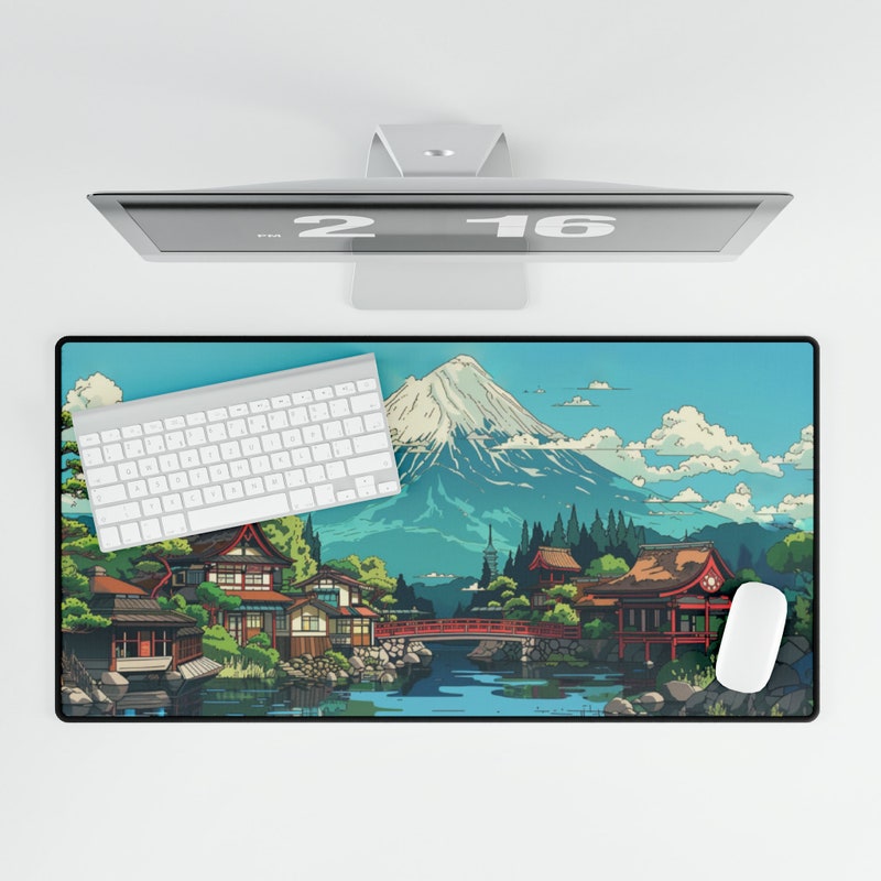 Japanese Style Keyboard Mouse Pad - Etsy