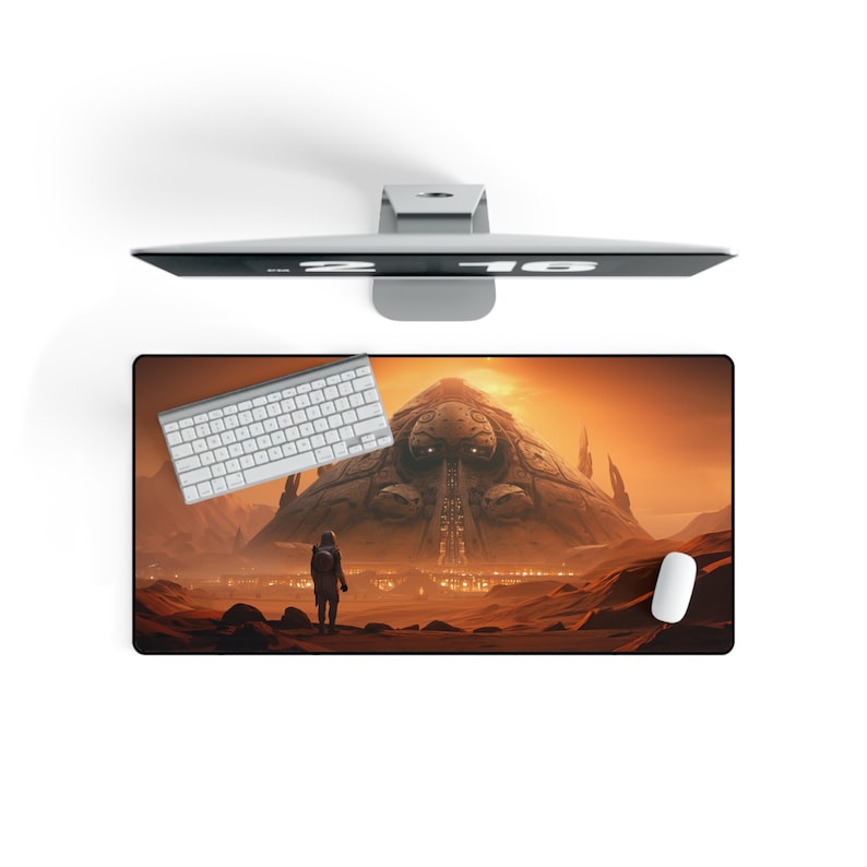 Dune Fantasy World Sci-fi Space Future Concept Art Style Large Desk Mat ...
