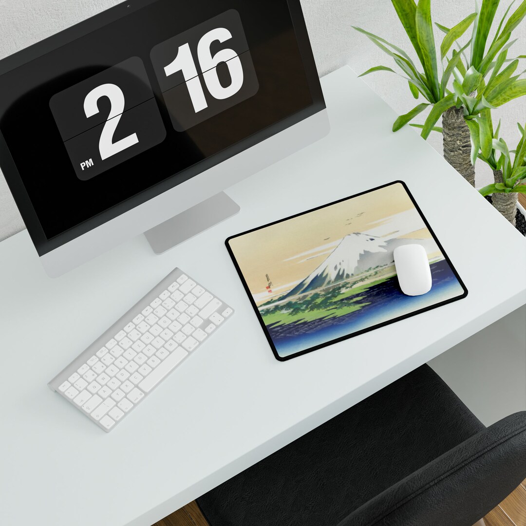 Japanese Anime Desk Mat Vintage Kyoto Tokyo Concept Art Style Large ...