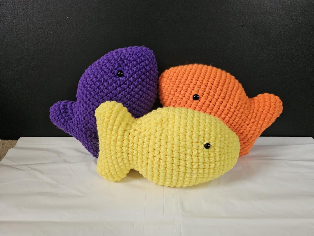 Crochet Goldfish Crackers - Etsy
