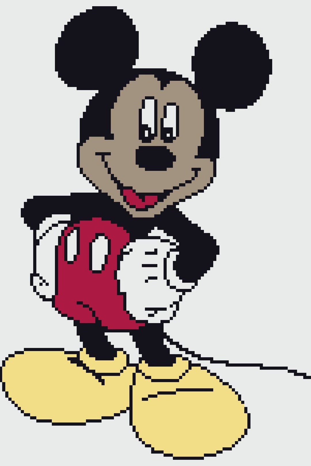 Mickey Mouse Graphgan - Etsy