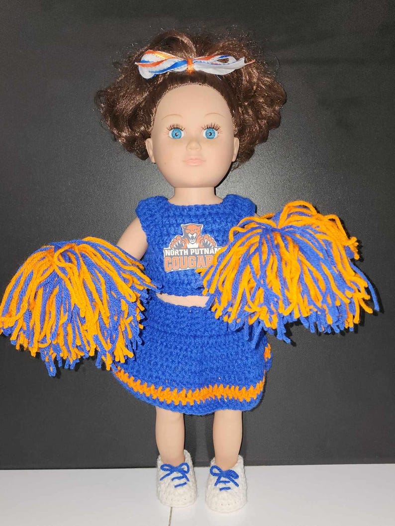 Cheerleading Outfits for 18 Inch Dolls| Custom Orders Welcome! - Etsy