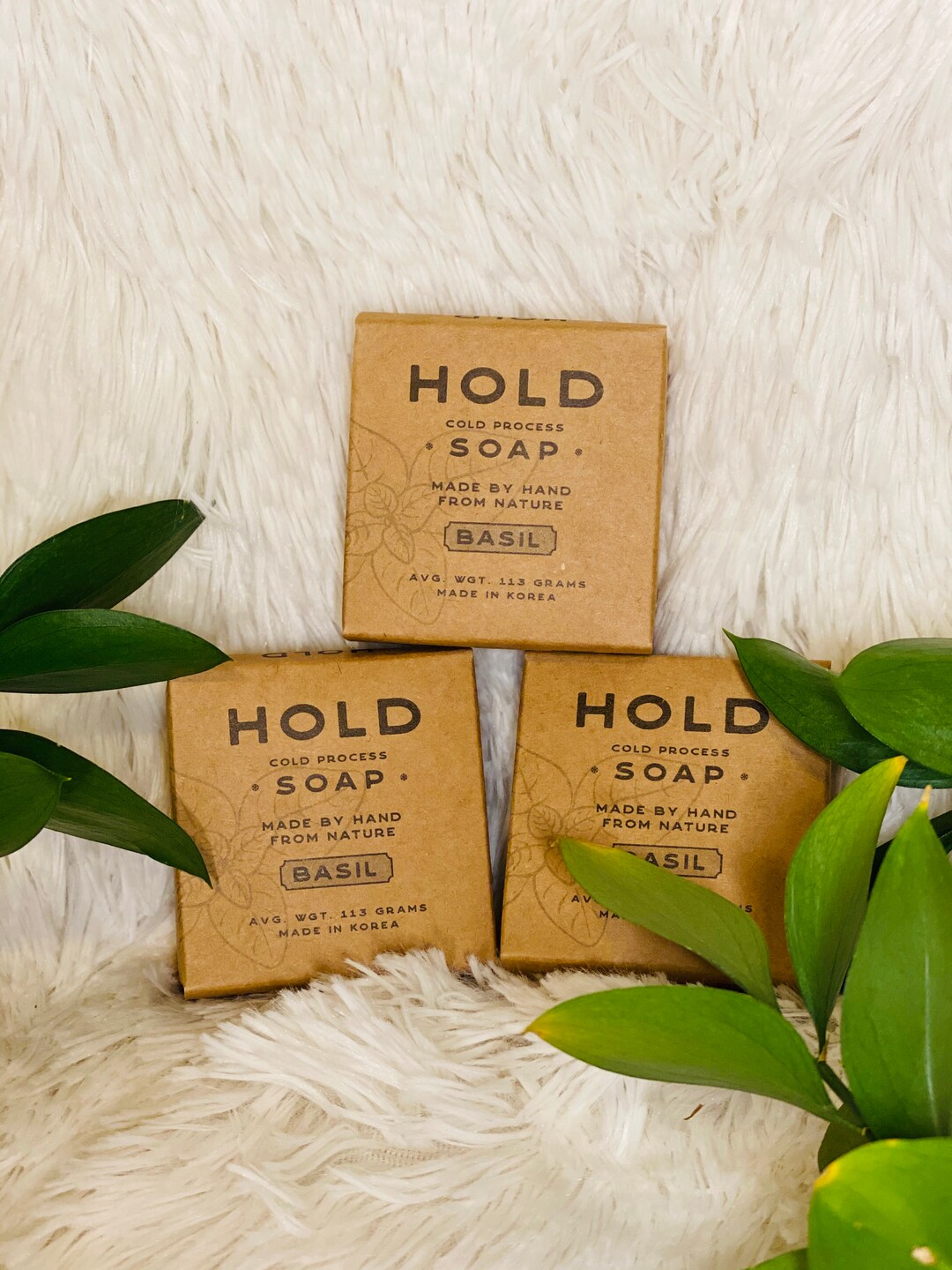 Hold Brand Basil Soap Bar - Etsy
