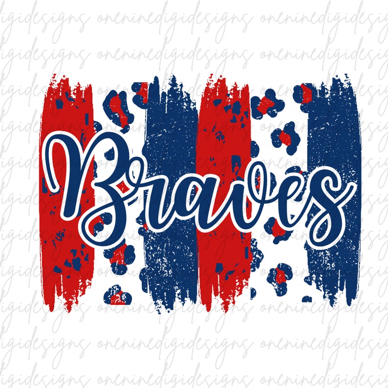Leopard Go Braves SVG Braves SVG Braves Png Braves Mascot Svg Go Braves ...