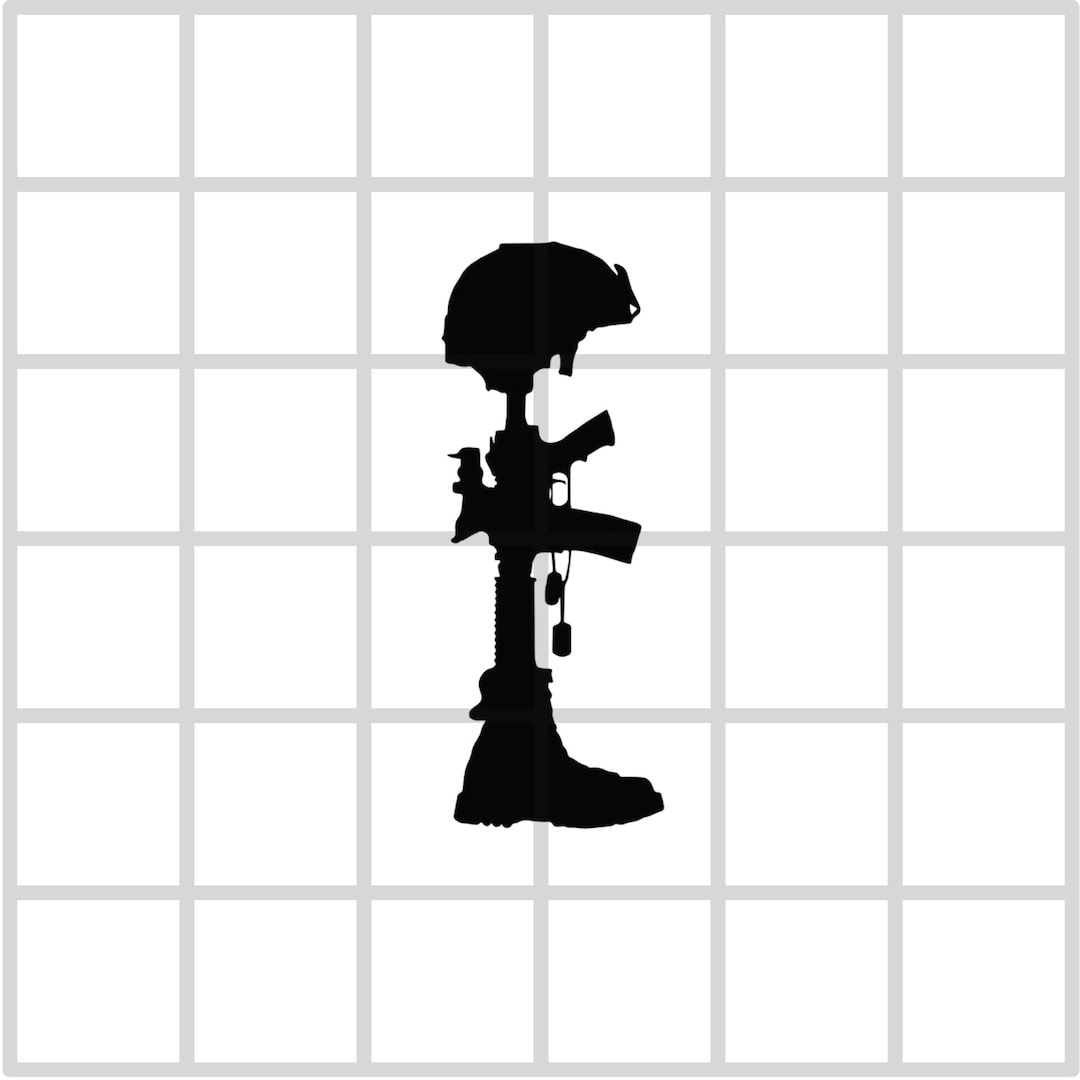 Battlefield Cross Digital Download Patriot Fallen - Etsy