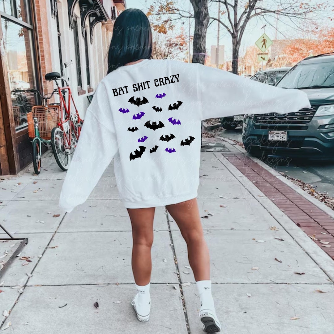 Bat Shit Crazy, Bat Shit Crazy SVG, It's Frikin Bats SVG, Halloween SVG ...