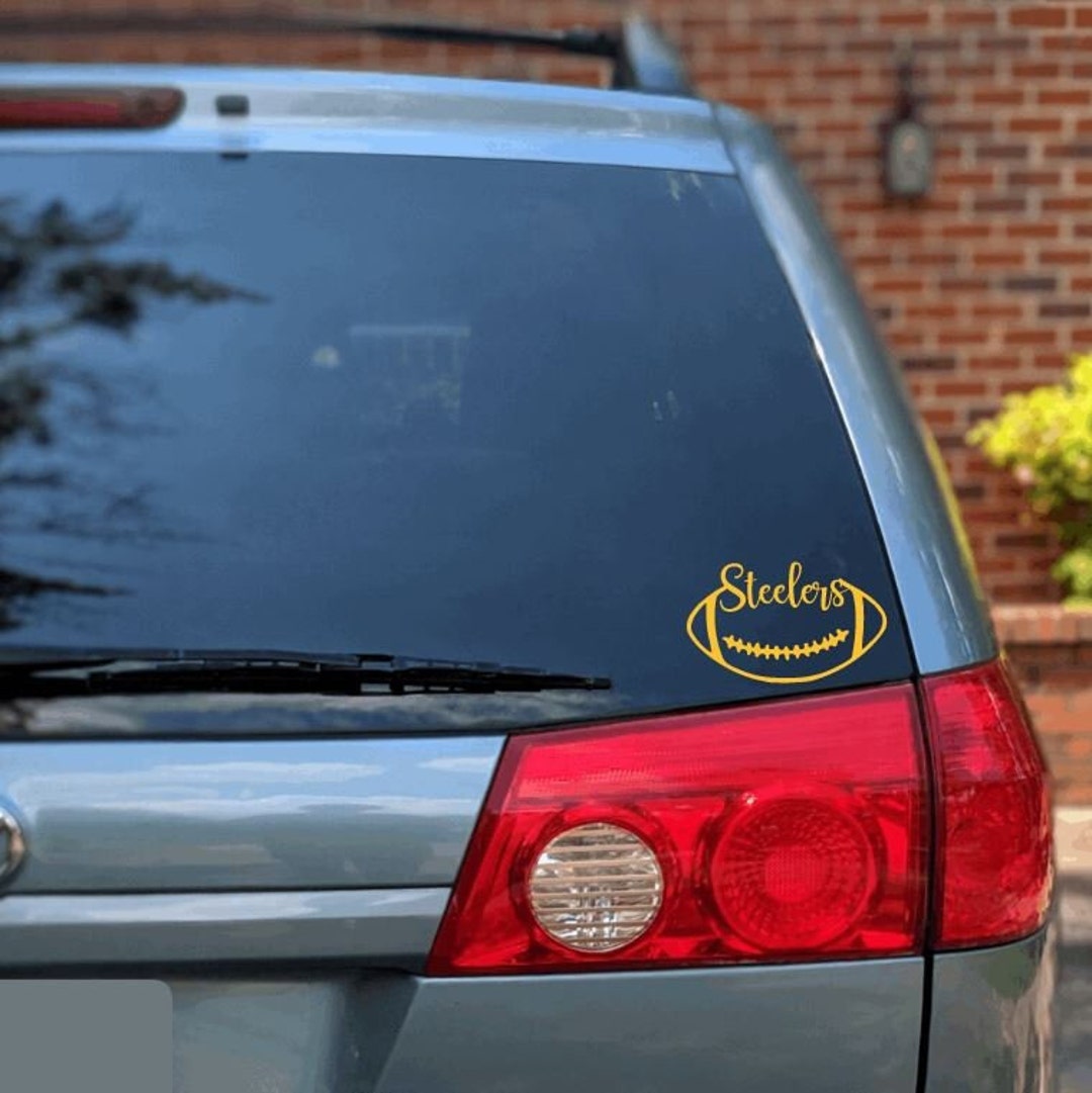 Pittsburgh Steelers Car Decal, Steelers Decal, Steelers, Pittsburgh ...