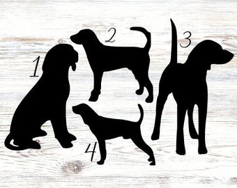 Coon Dog Decal - Etsy