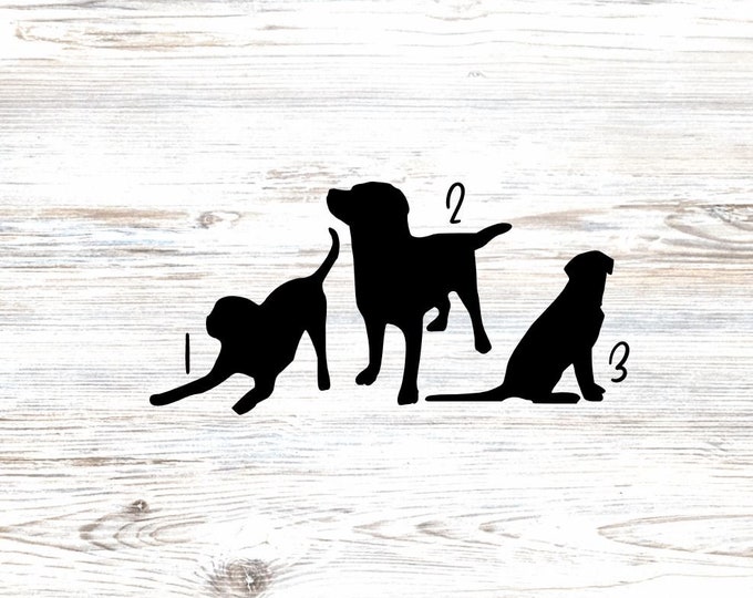 Labrador Retriever Decal - Etsy