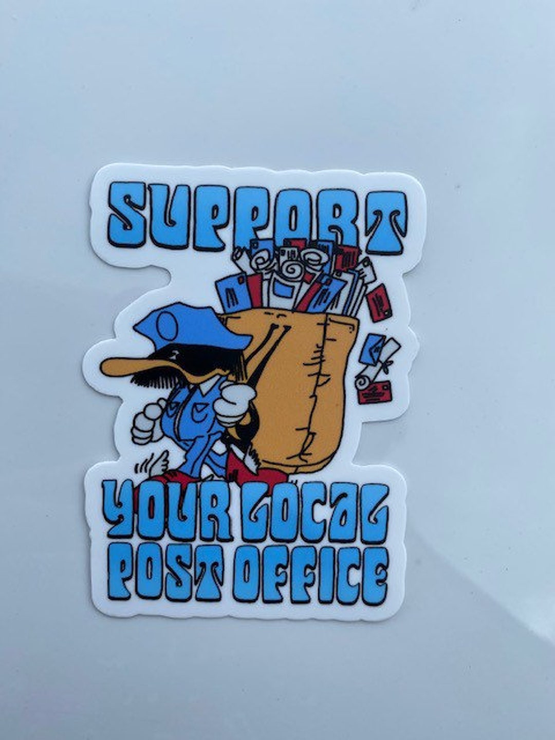 Support Your Local Post Office Sticker USPS Mail Carrier Buy Stamps - Etsy