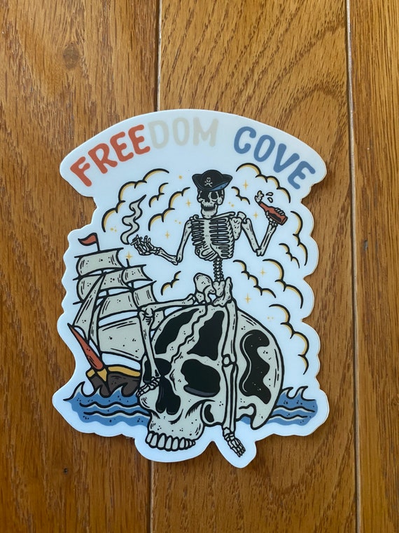 F Cove NJ Sticker Freedom Cove Boating Partying Jersey Shore - Etsy