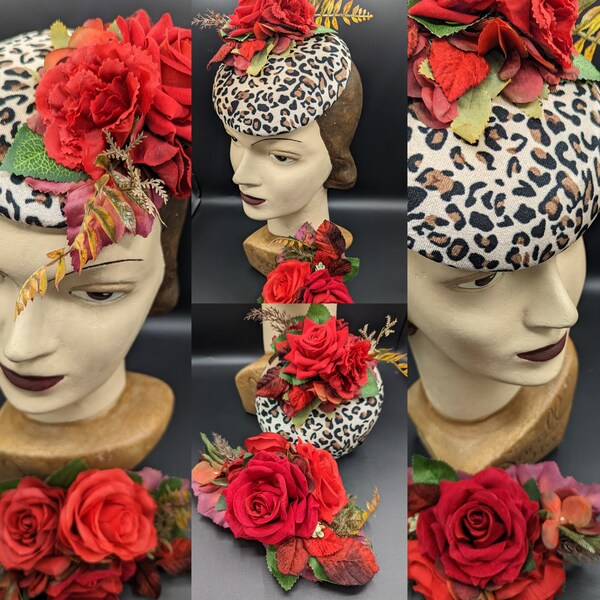 Leopard Print Hat - Etsy