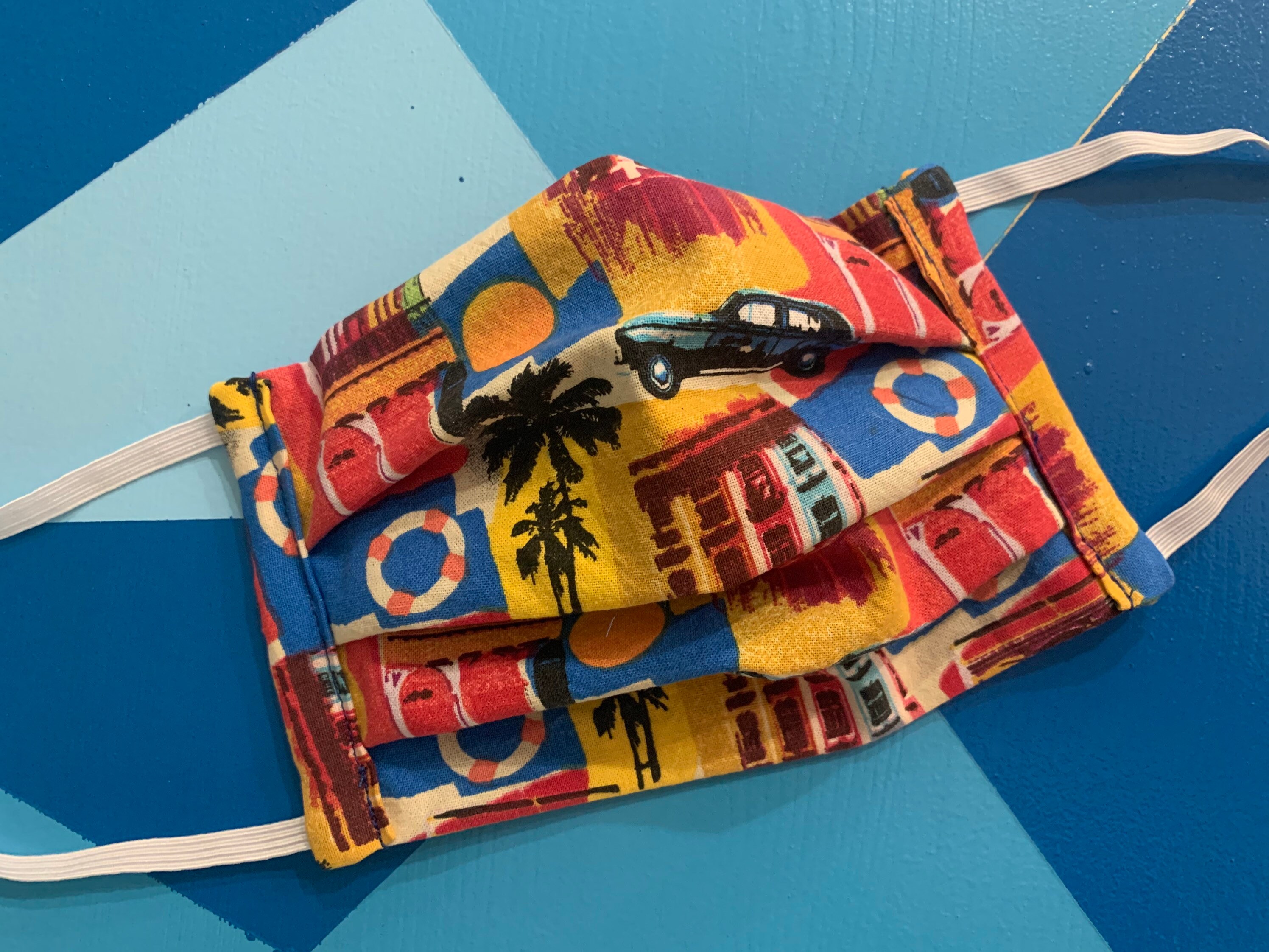 Cuba Face Mask Havana Face Mask With Removable Nose Wire - Etsy UK