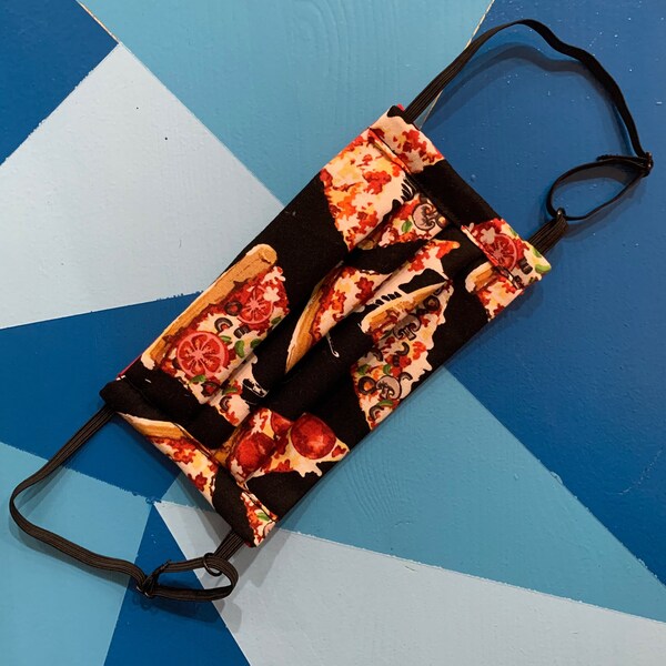 Pizza Face Mask - Etsy