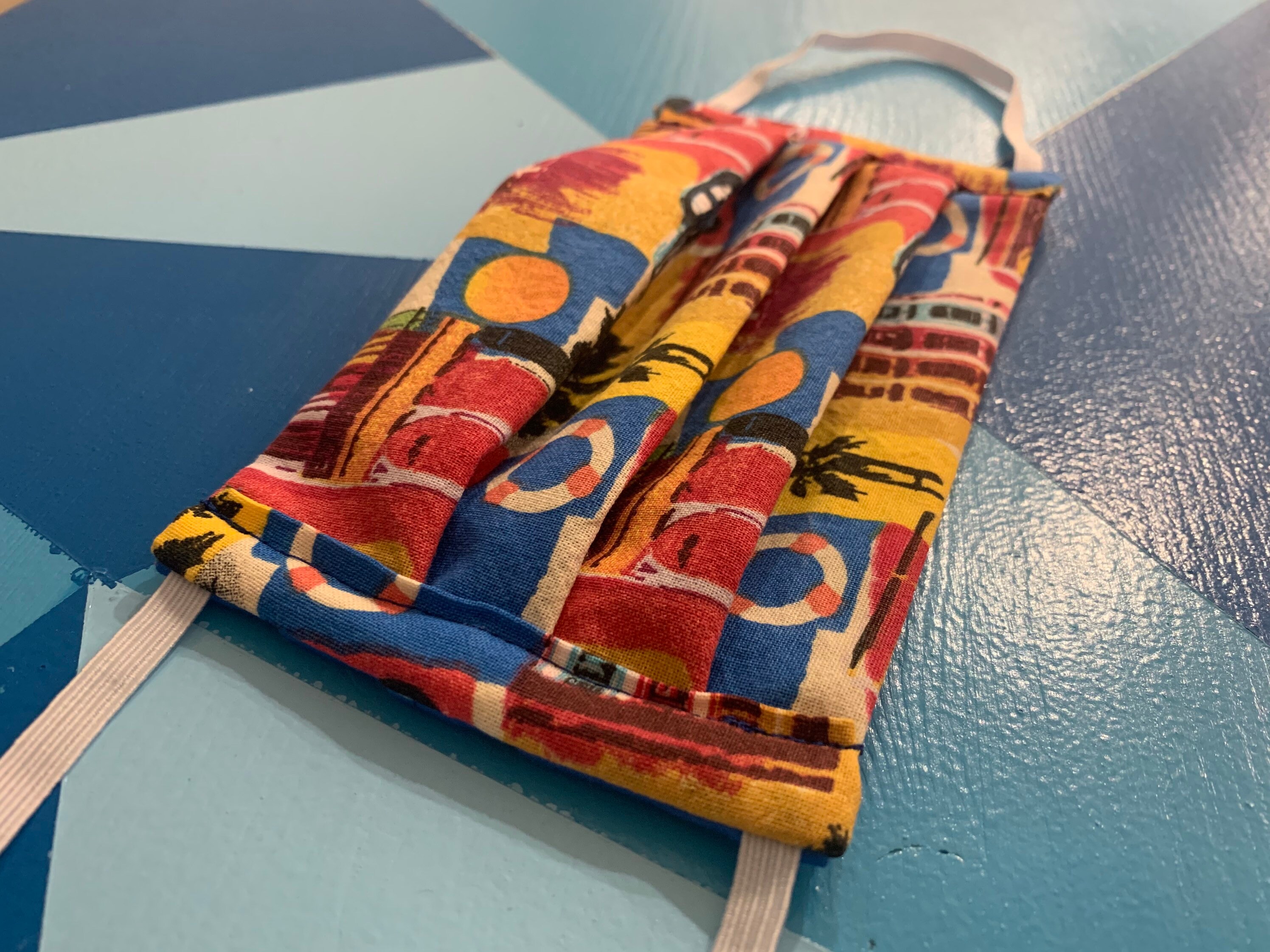 Cuba Face Mask Havana Face Mask With Removable Nose Wire - Etsy UK