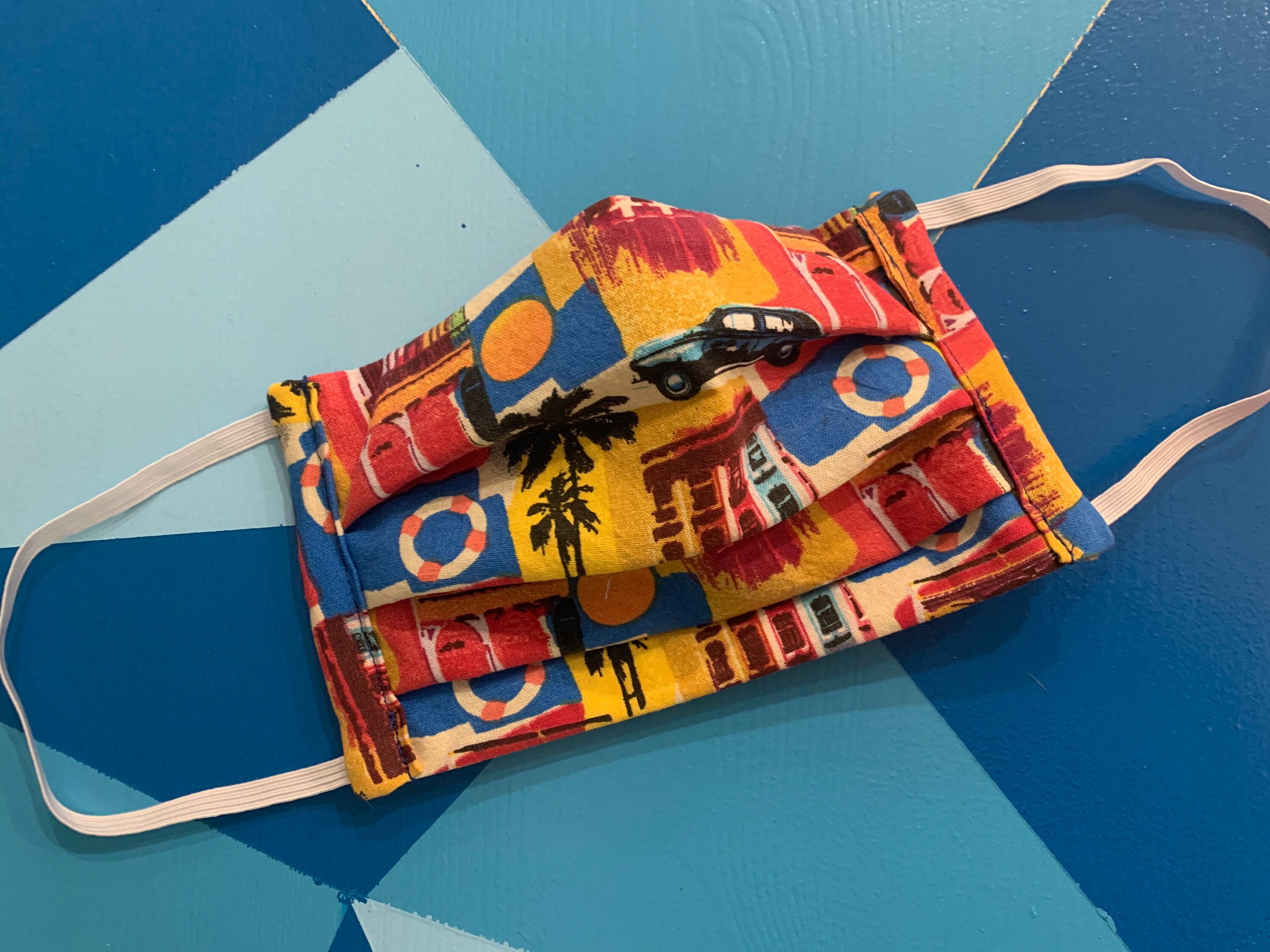 Cuba Face Mask Havana Face Mask With Removable Nose Wire - Etsy UK