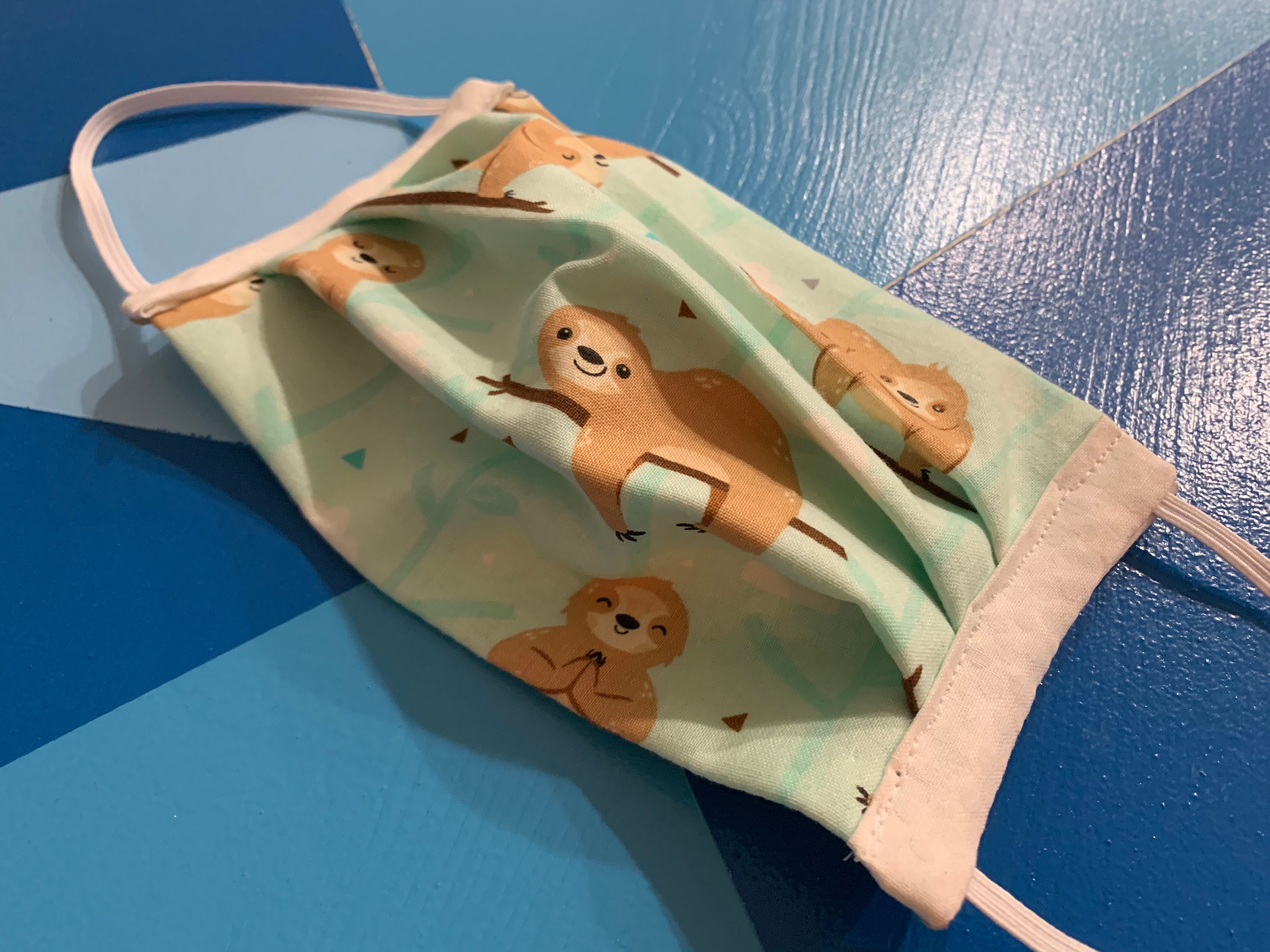 Sloth Face Mask With Removable Nose Wire optional Filter - Etsy UK