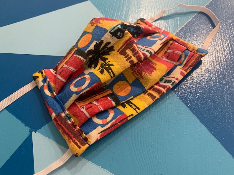 Cuba Face Mask Havana Face Mask With Removable Nose Wire - Etsy UK