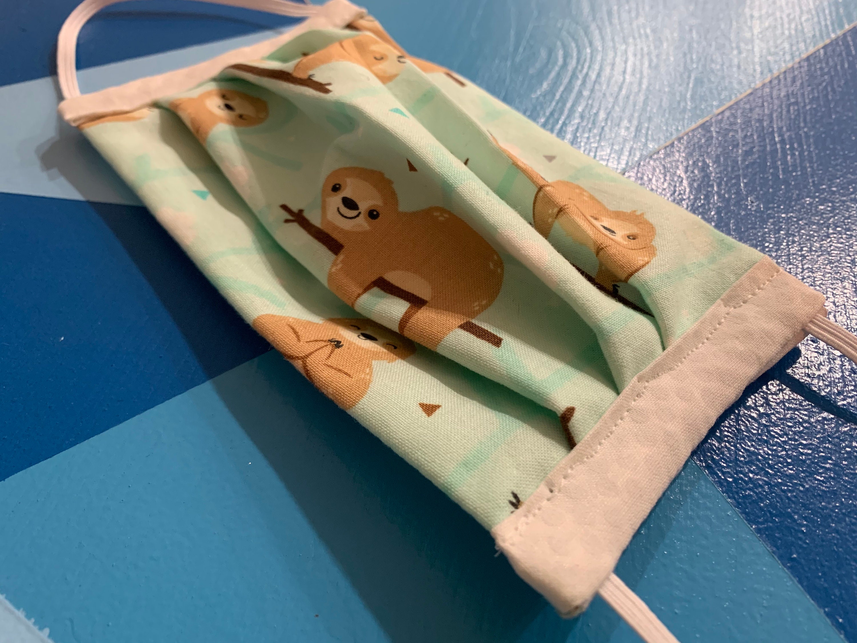 Sloth Face Mask With Removable Nose Wire optional Filter - Etsy UK