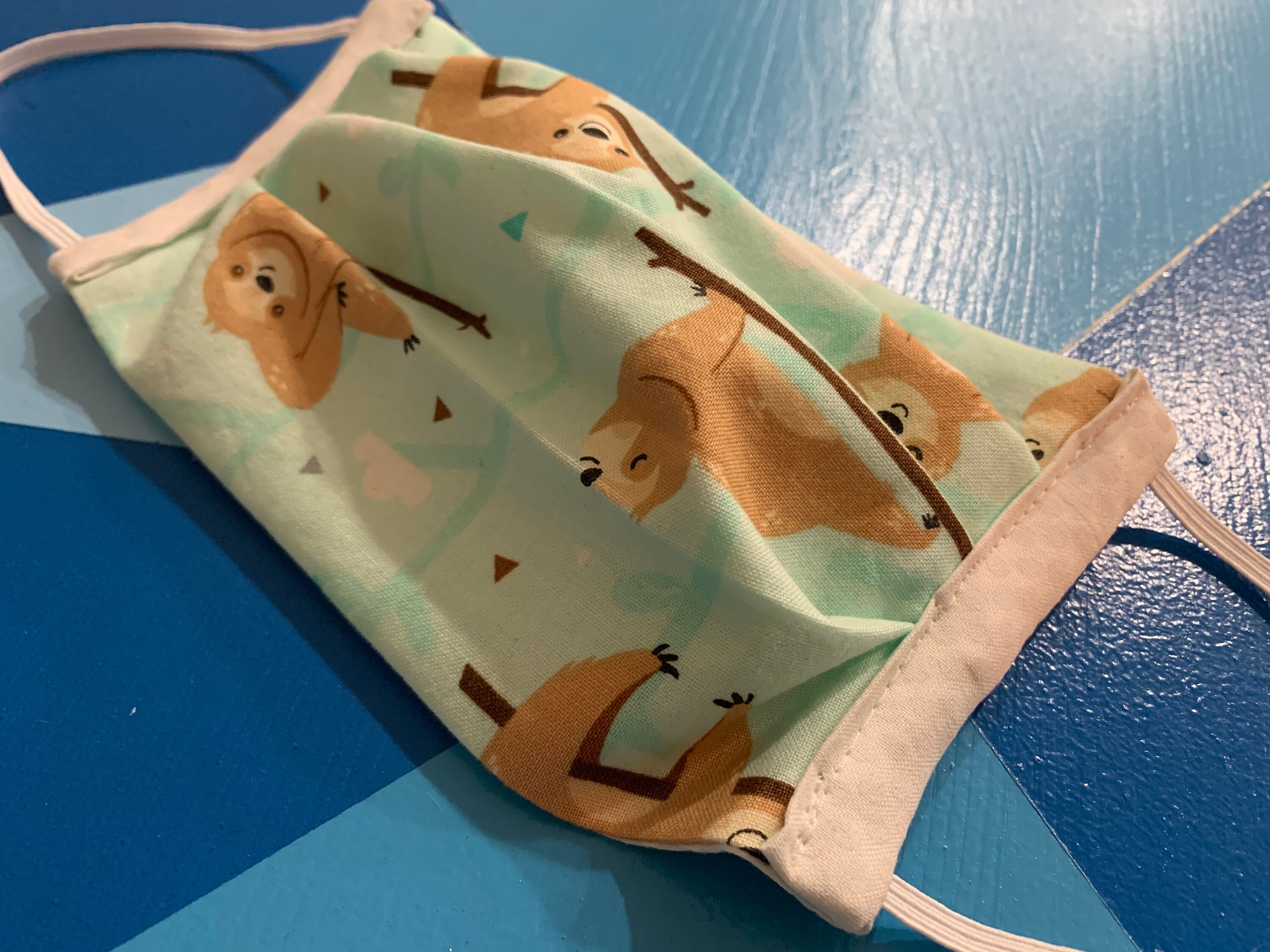 Sloth Face Mask With Removable Nose Wire optional Filter - Etsy UK