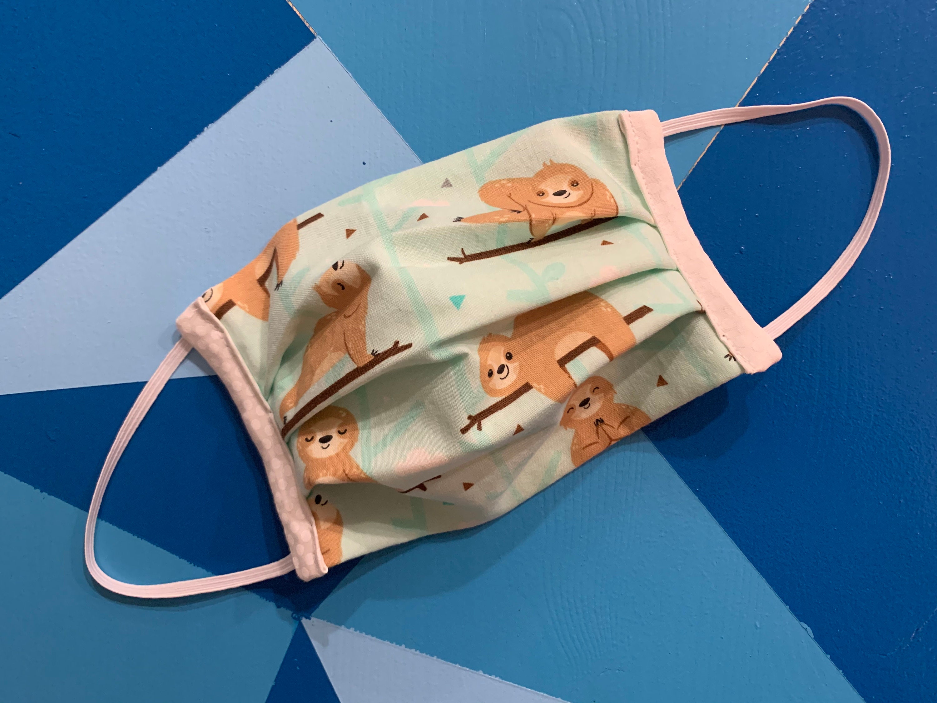 Sloth Face Mask With Removable Nose Wire optional Filter - Etsy UK