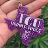 Texas Tech Raiders Personalized Keychain Texas Tech University Custom ...