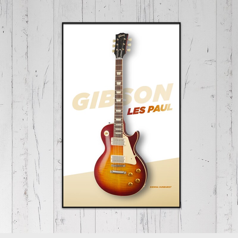 Guitar Poster - Etsy