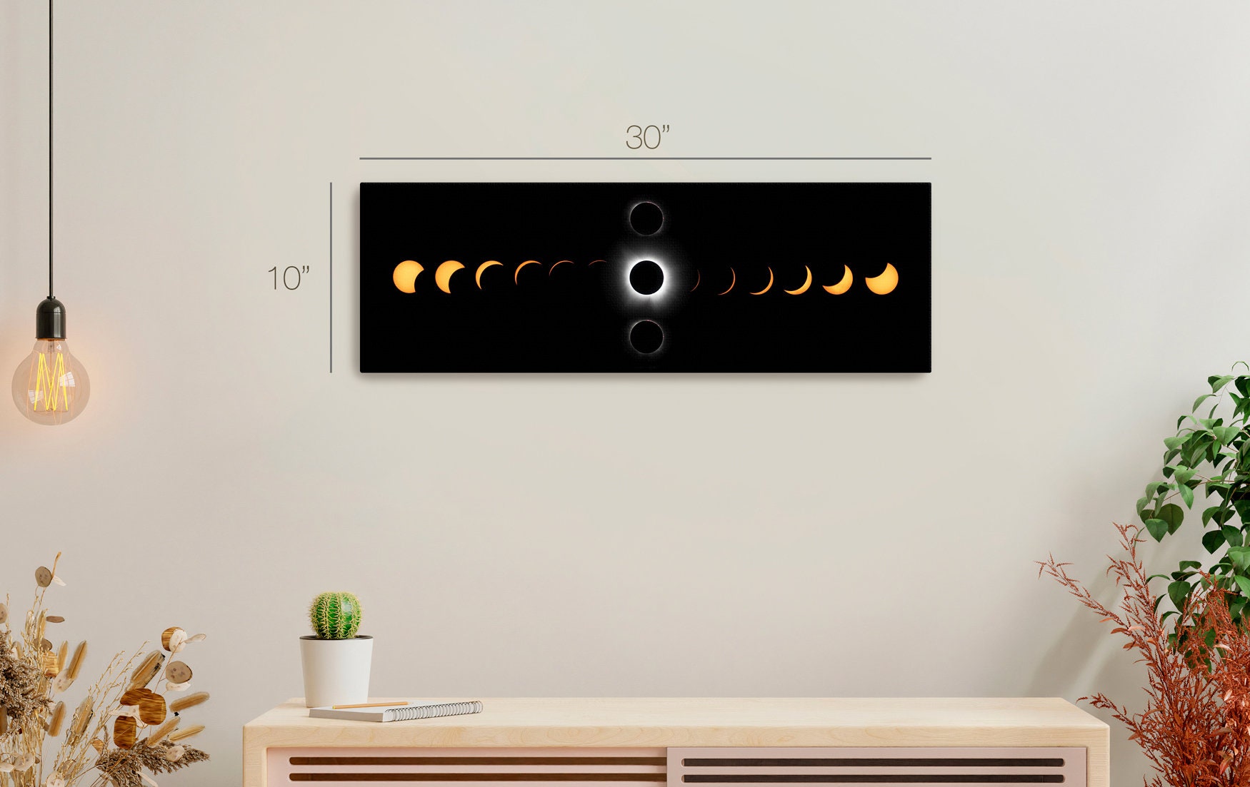 Total Solar Eclipse National Geographic Photographic Art Print ...