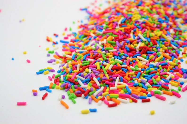 Rainbow Jimmy Handmade Sprinkles - Etsy