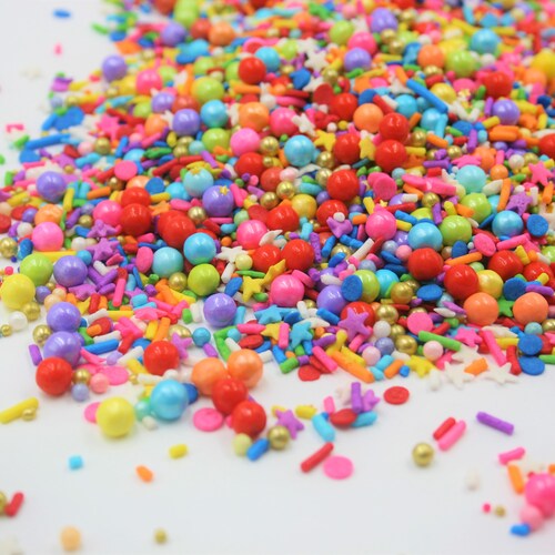 Rainbow Jimmy Handmade Sprinkles - Etsy