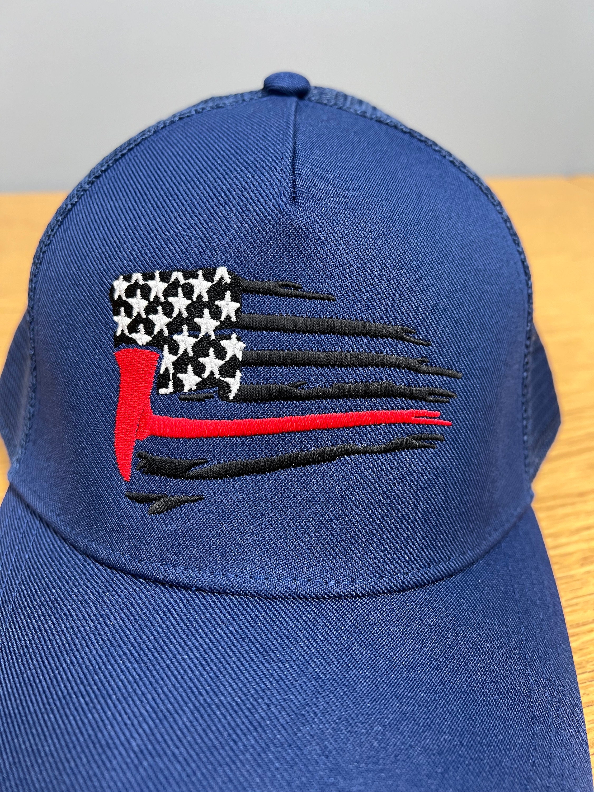 Firefighter Axe Flag Hat - Etsy