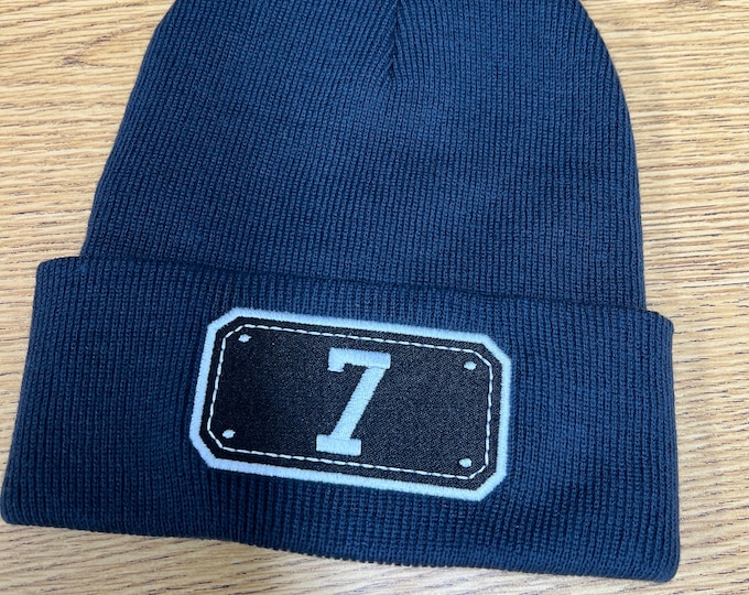 Firefighter Beanie - Station Number With Apparatus (engine, Ladder ...