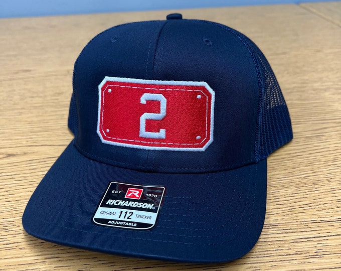 Firefighter Passport Design Baseball Cap - Bold Text - Station Number ...