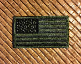 Subdued American Flag Patch - Etsy