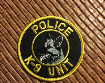 Police K9 Patch | Etsy
