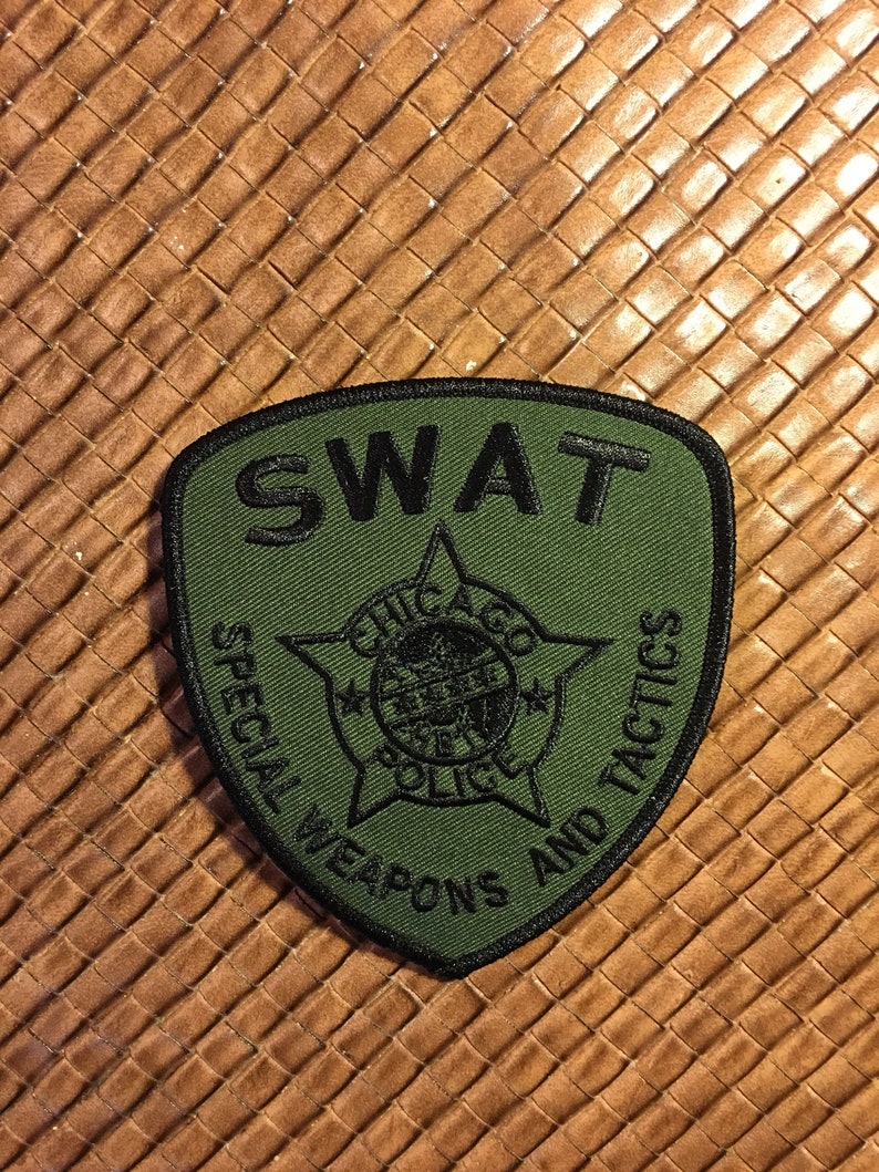 Chicago Police Collectible Patch Swat | Etsy