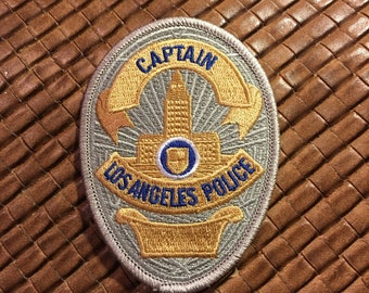 Police Captain Patch - Etsy