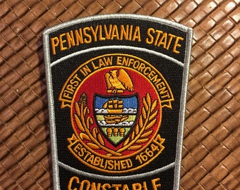 Constable Patch - Etsy