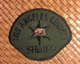 Los Angeles Sheriff | Etsy