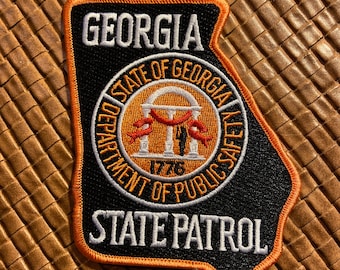 Georgia State Patrol Patch - Etsy