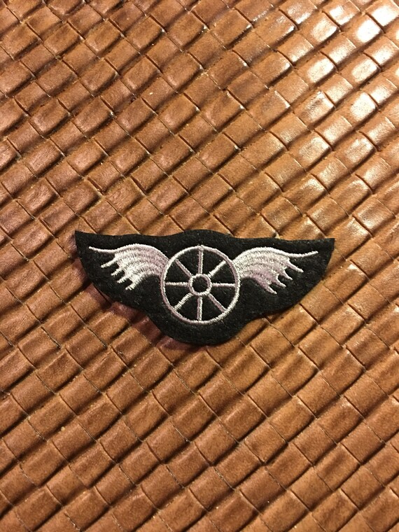 Los Angeles Police Wheel and Wings. Collectible Patch. Motor | Etsy