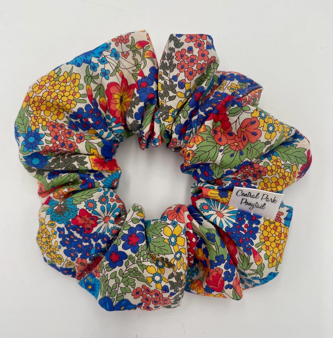 Liberty Fabrics Margaret Annie A Print Scrunchie Hair Accessory ...