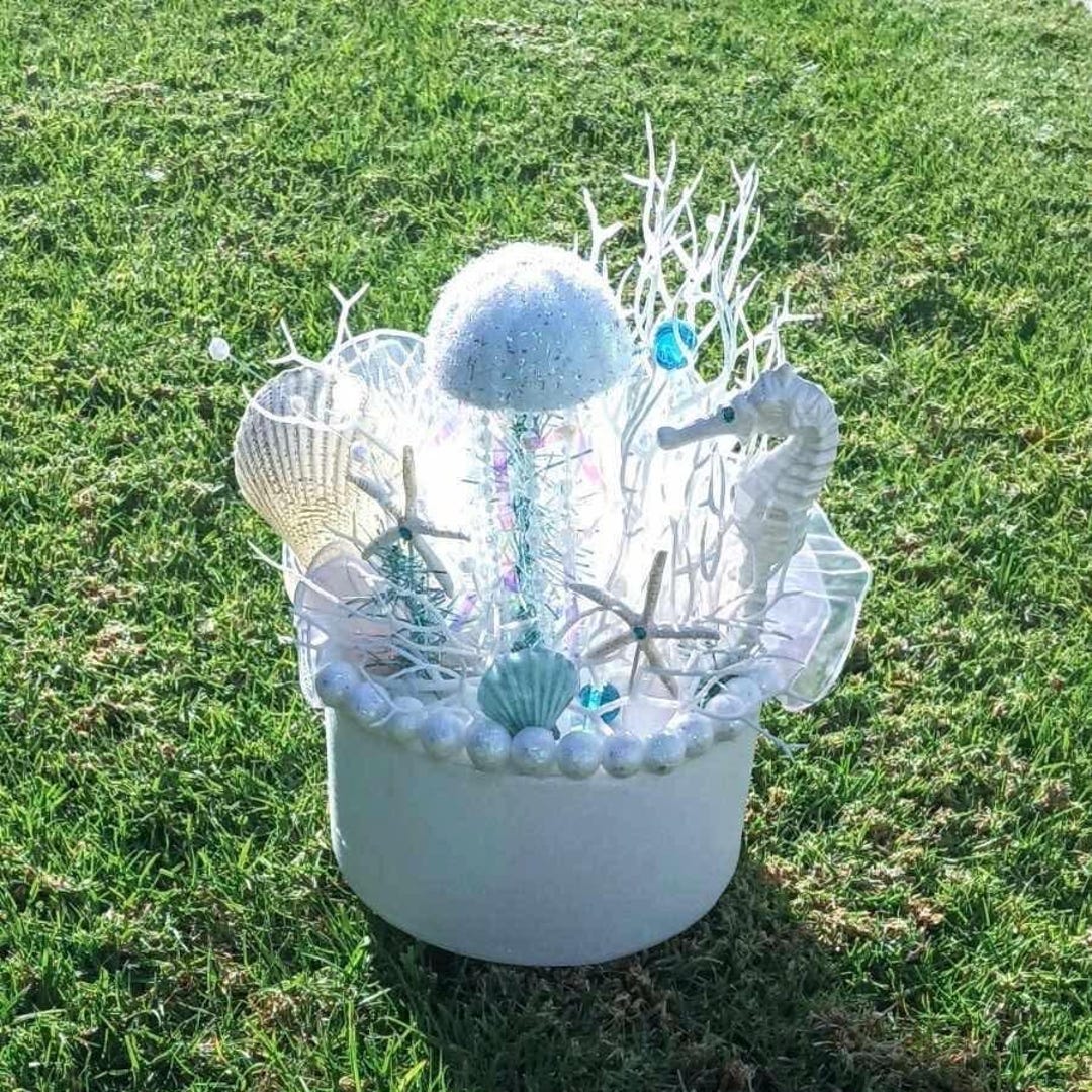 Beach Theme Cemetery Birthday Cake - Etsy