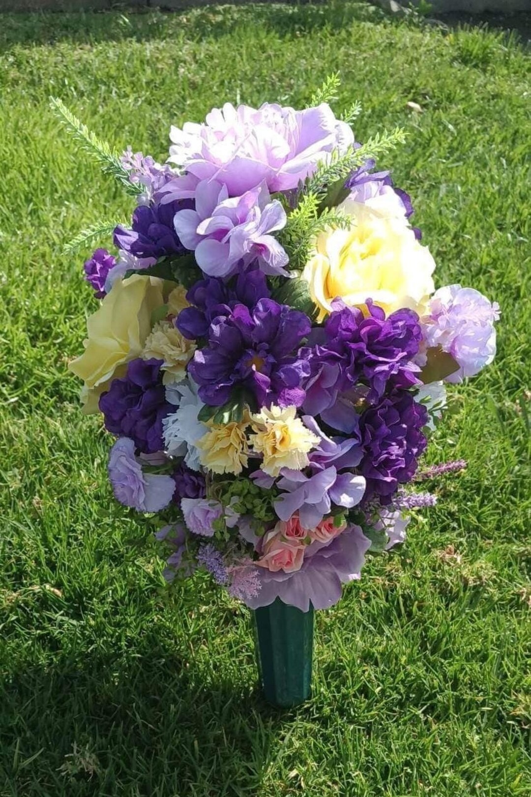 Springtime Cemetery Cone - Etsy