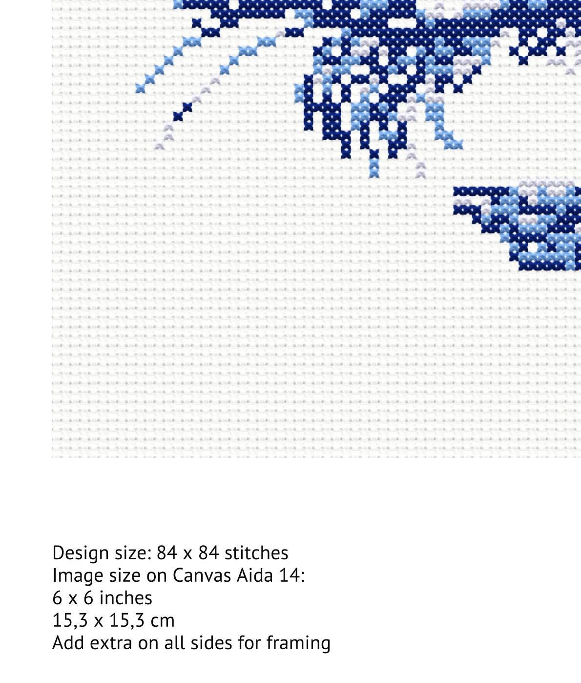 Prawn Cross Stitch Pattern. PDF Instant Download. Easy Chart for ...