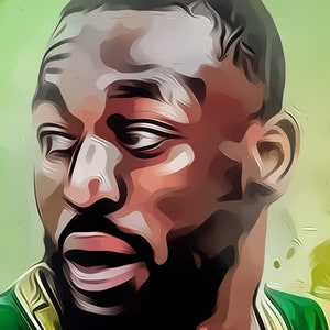 Kemba Walker Watercolor Print Poster Digital Download Gift - Etsy